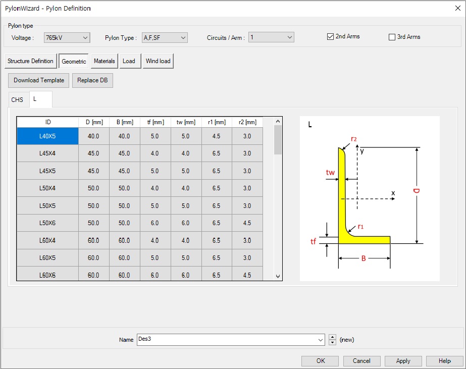단면설계 최적화 - LUSAS KEPCO